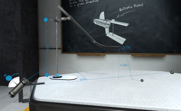 Virtual 3D laboratory for school physics | ROQED Physics Lab